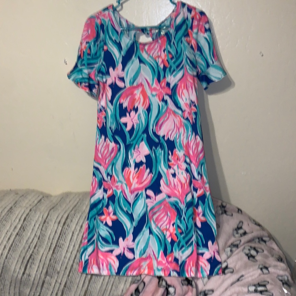 Lilly Pulitzer Mellorie Dress Dream A Little Dream - Gem